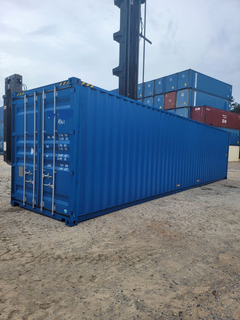40ft Shipping Container Blue High Cube | CITB Containers