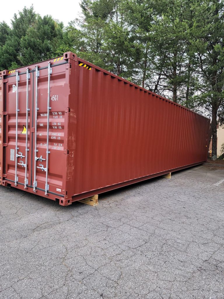 40ft Shipping Container Red High Cube NEW | CITB Containers